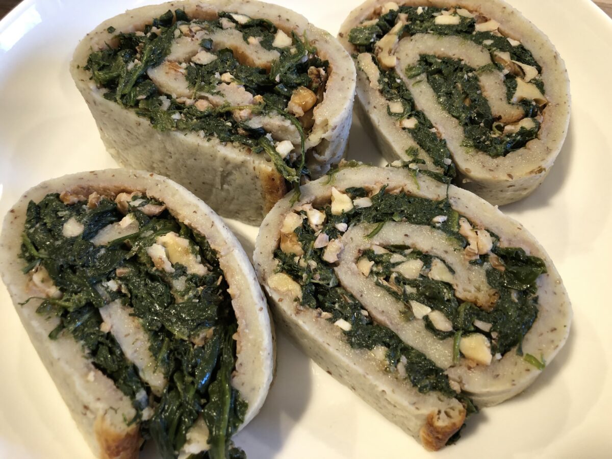 Potato-Spinach Roulade - VeggieZing