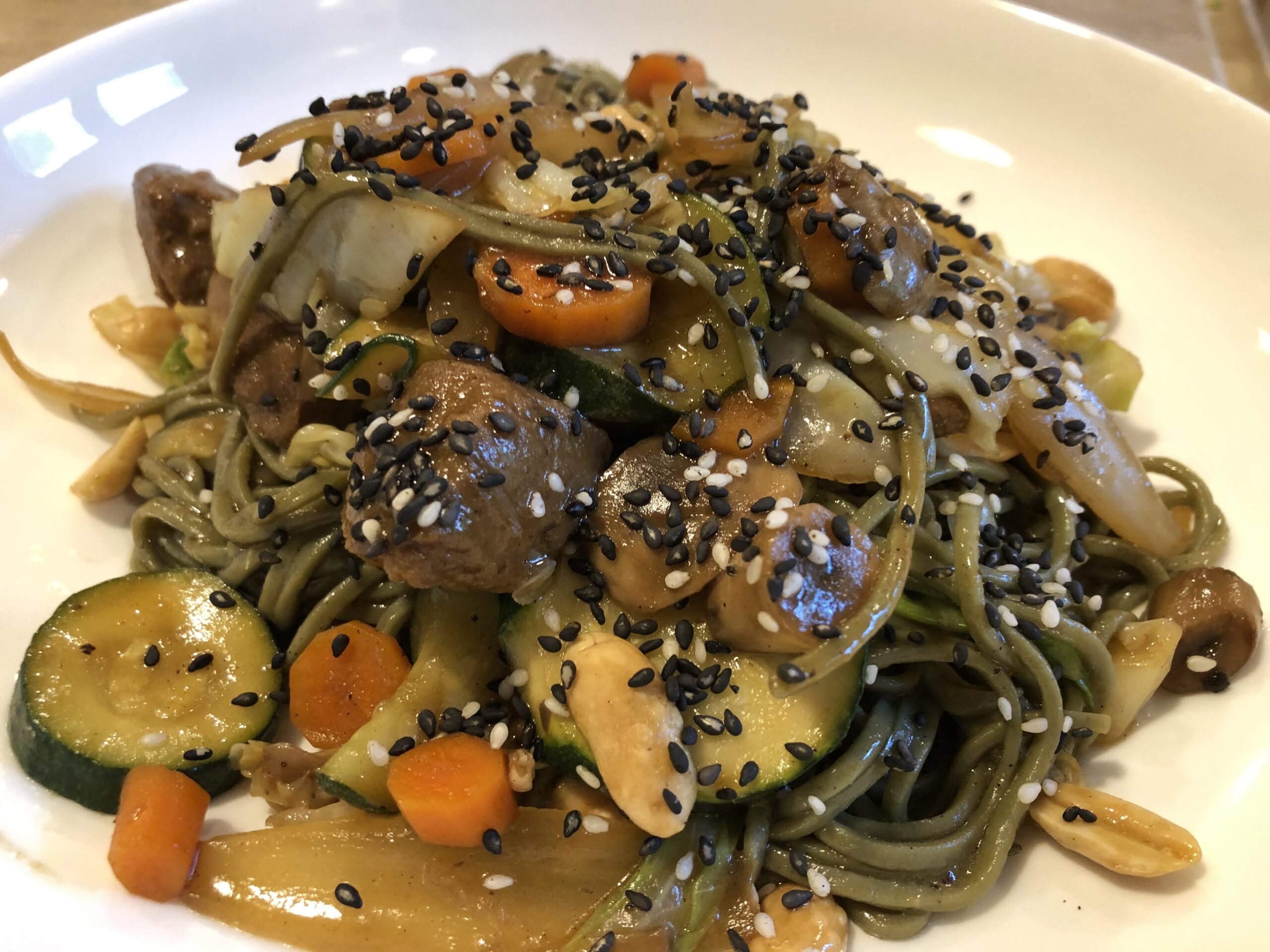 Homemade Vegetable Yakisoba Recipe - quick and easy