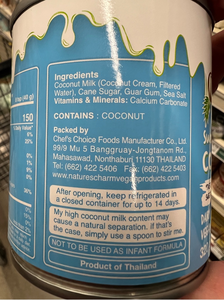 Nature’s Charm Sweetened Condensed Coconut Milk - VeggieZing